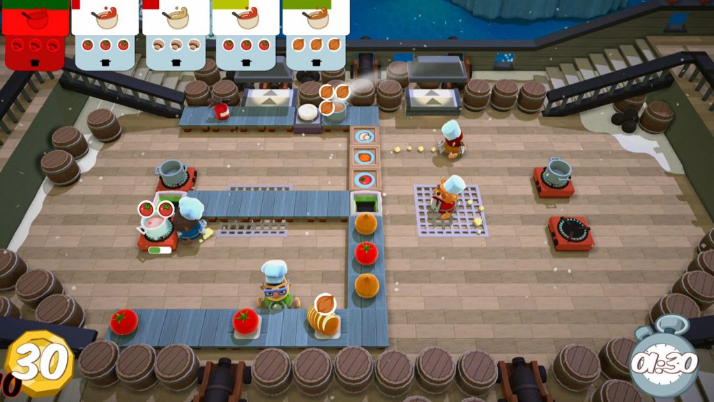 【評価感想】（4人プレイ）Overcooked(R) – オーバークック スペシャルエディション | インディーズソフト捜索隊